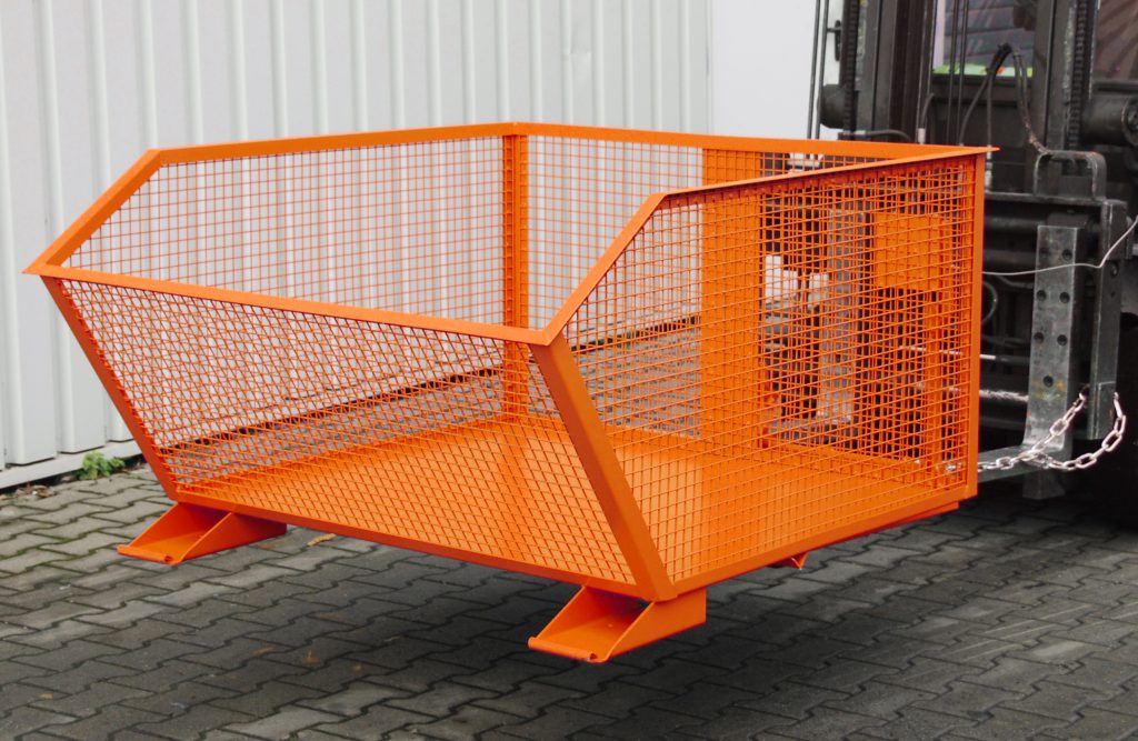 Gaascontainers en kantelbakken voor heftrucks | Alu Comfort ...